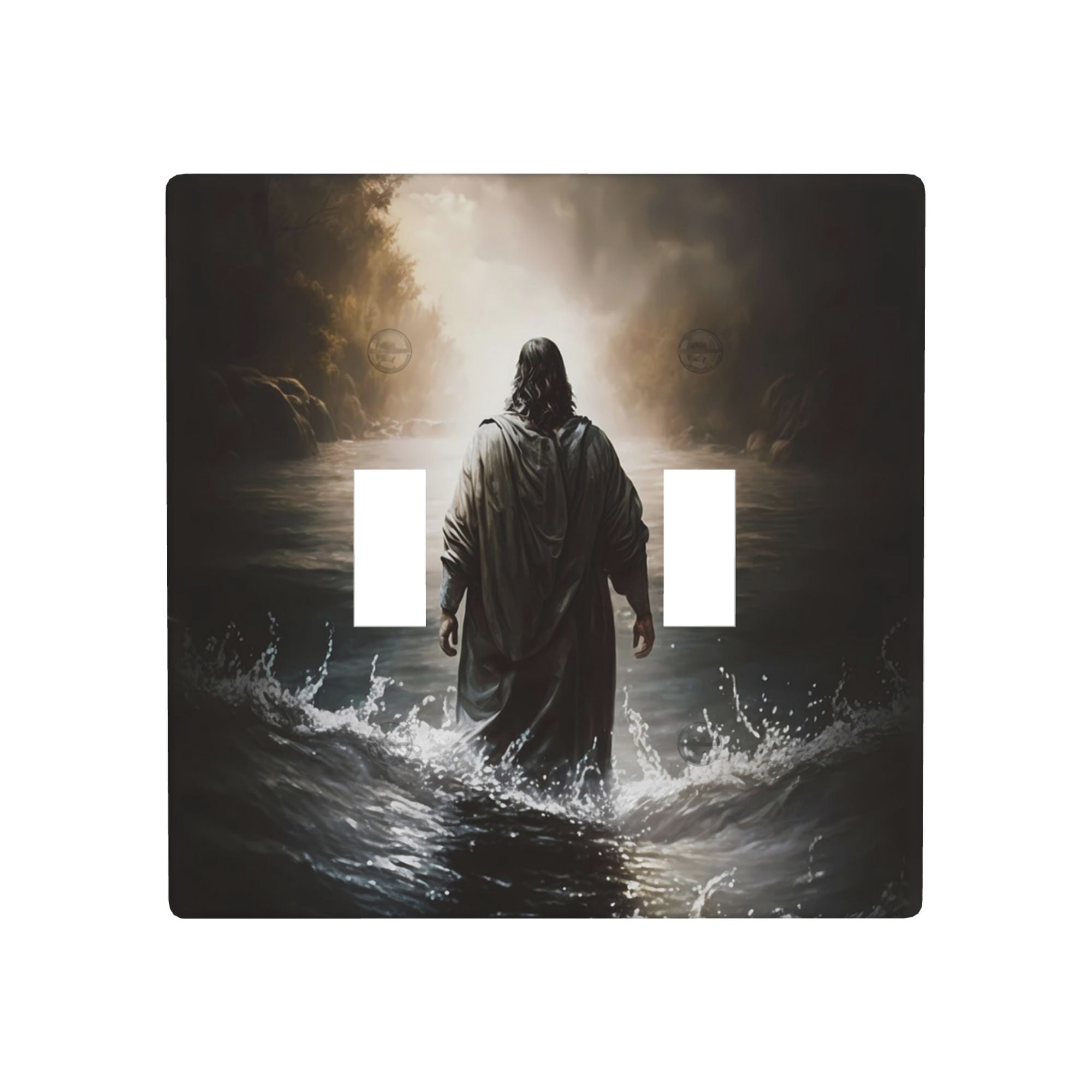 jesus walking on water Light Switch Cover Plates Single Toggle Wall ...
