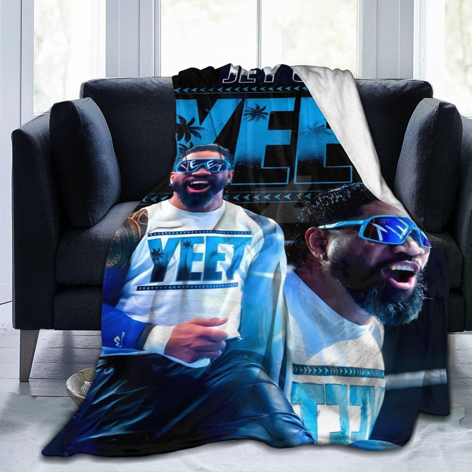 jey Wresting USO Flannel Fall Blanket,Soft Luxury Fleece Throw Blanket ...