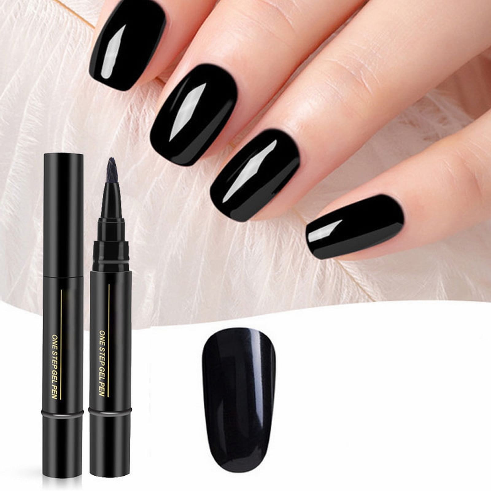 jhiwgzj Nail Polish Pen, High Pigmented Vibrant Color, Fast Dry ...