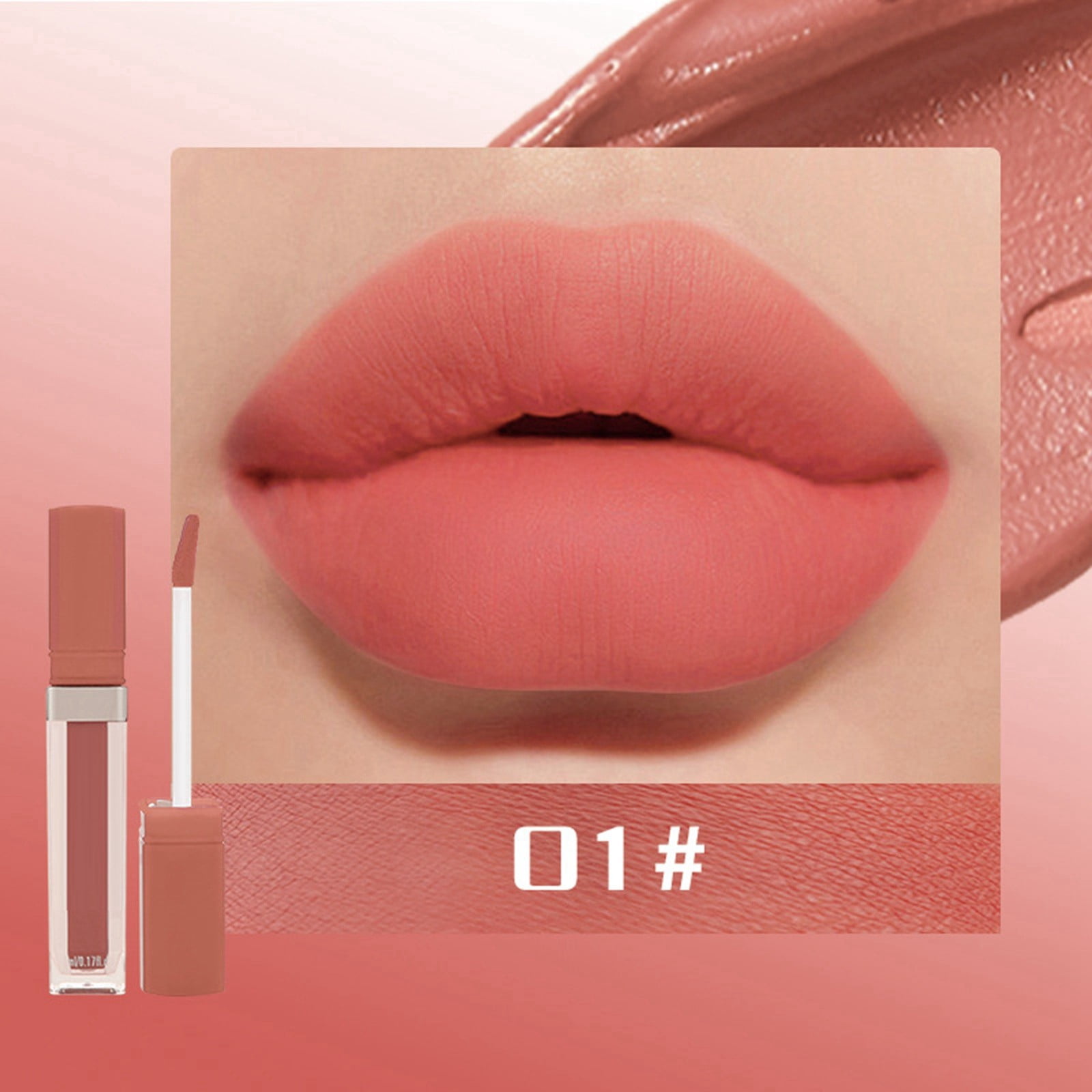 jhiwgzj Red Lipstick for Women, Soft Mist Lip Glaze Velvet Does Not ...