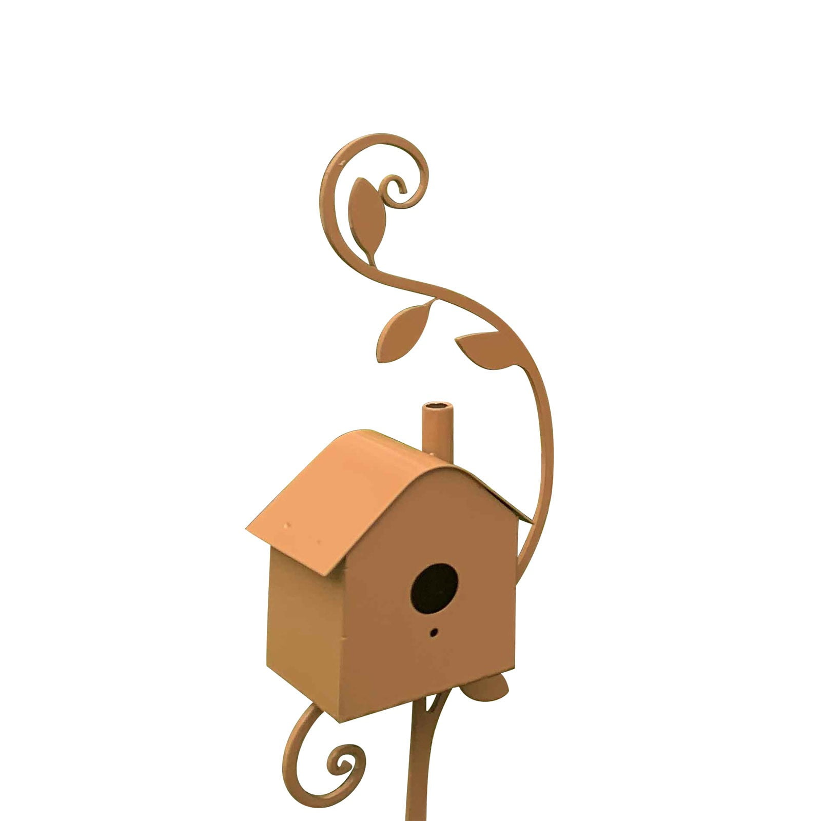 jiacuix Animal Products Metal Bird House With Pole, Large Bird Houses ...