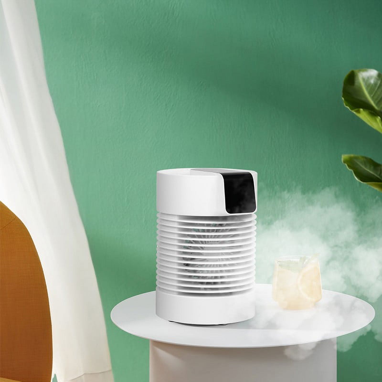 jiacuix Portable Water Fan Mini Home Conditioner USB Charging Cooler ...