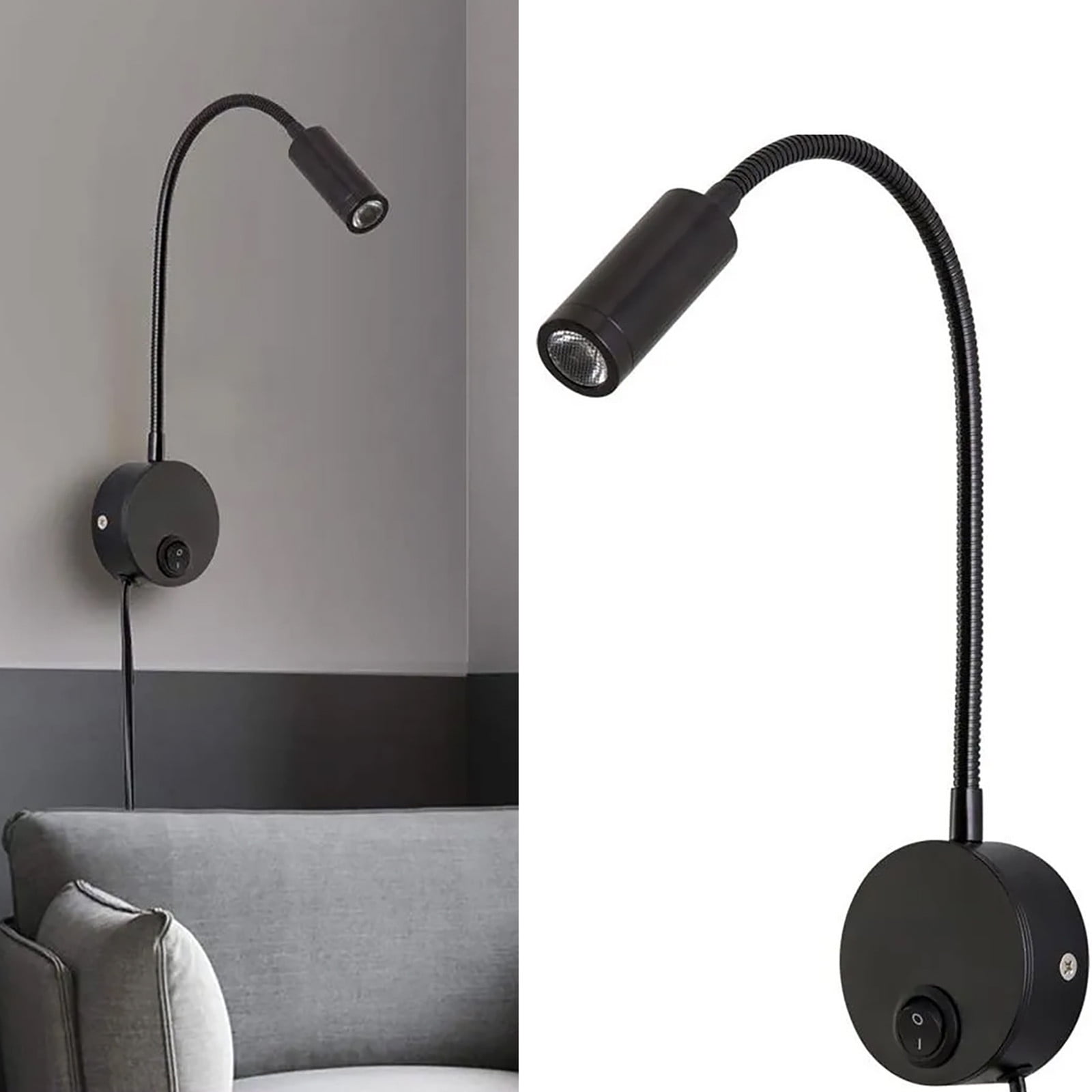 jiacuix LED Hose Spotlights Hotel Bedside Hose Spotlights 220V Home ...