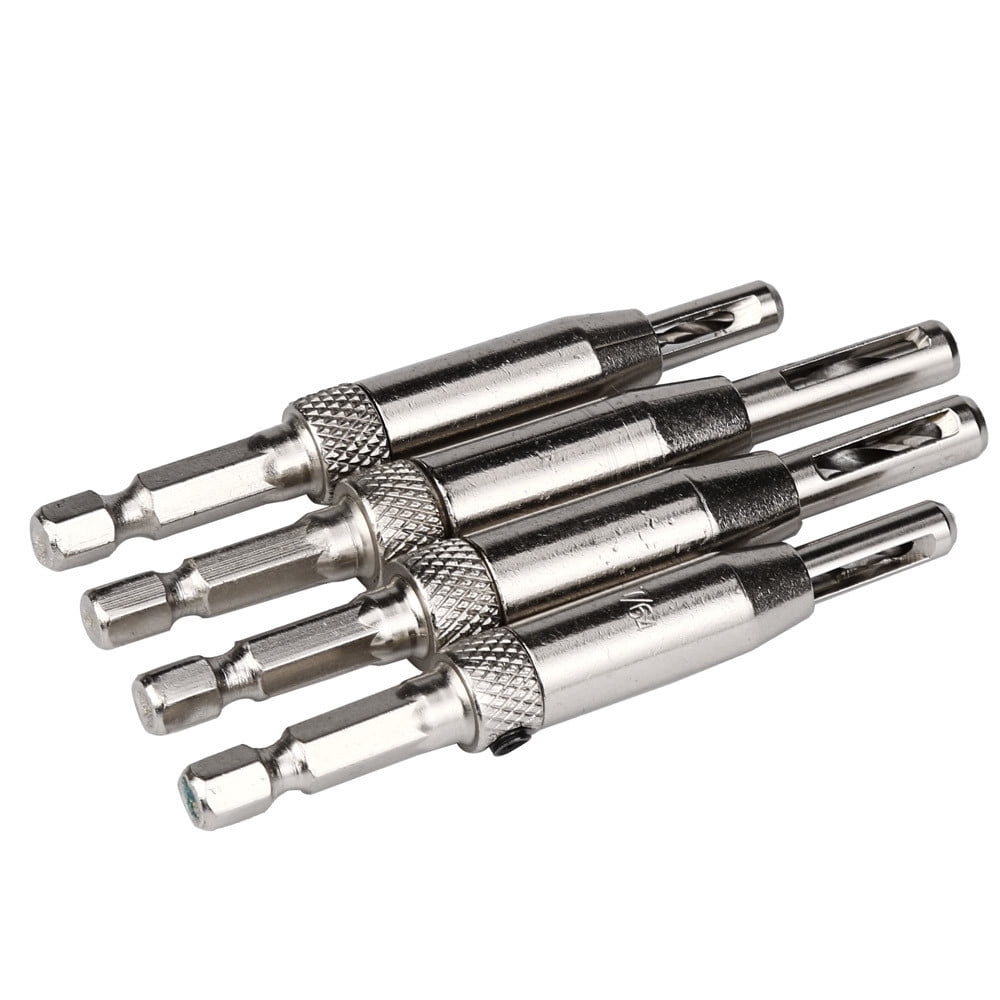 jiacuix Self Centering Hinge Hardware Drill Bit Set Hole for Hinges ...