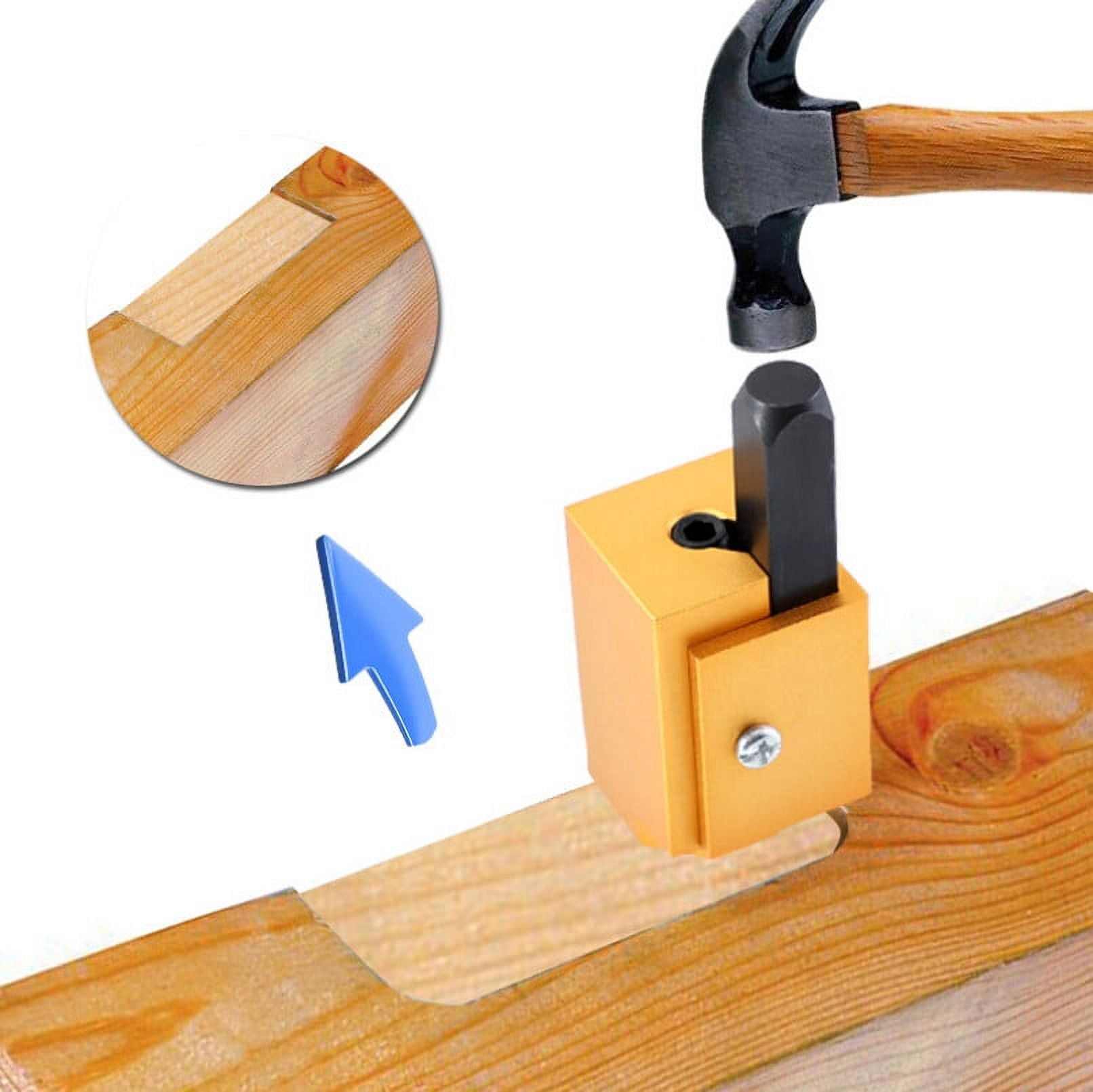 jiacuix Square Wood Corner Chisel Squaring Tool For Squaring Hinge ...