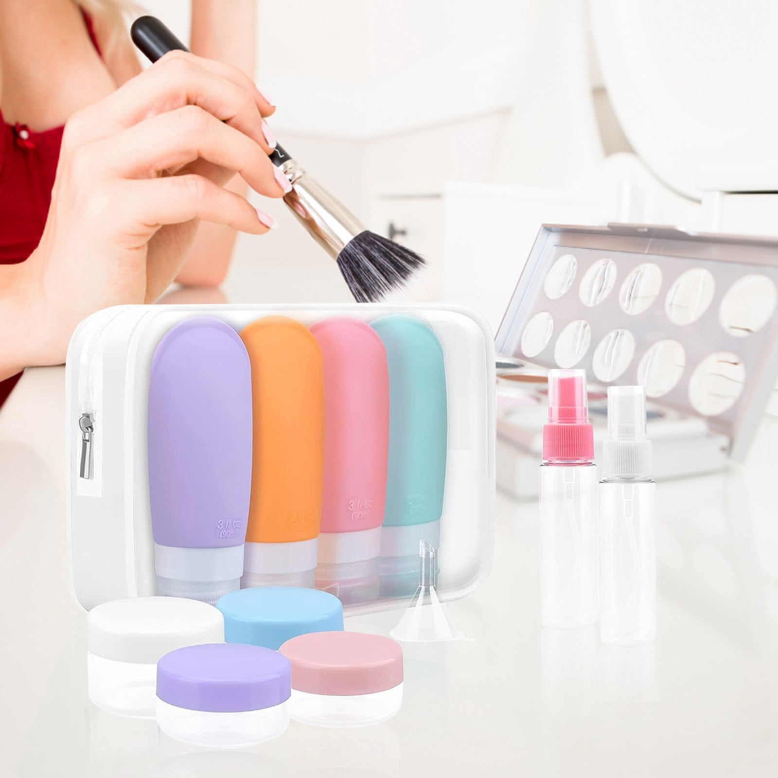jiacuix Storage & Organization Leak-proof Silicone Squeezable ...