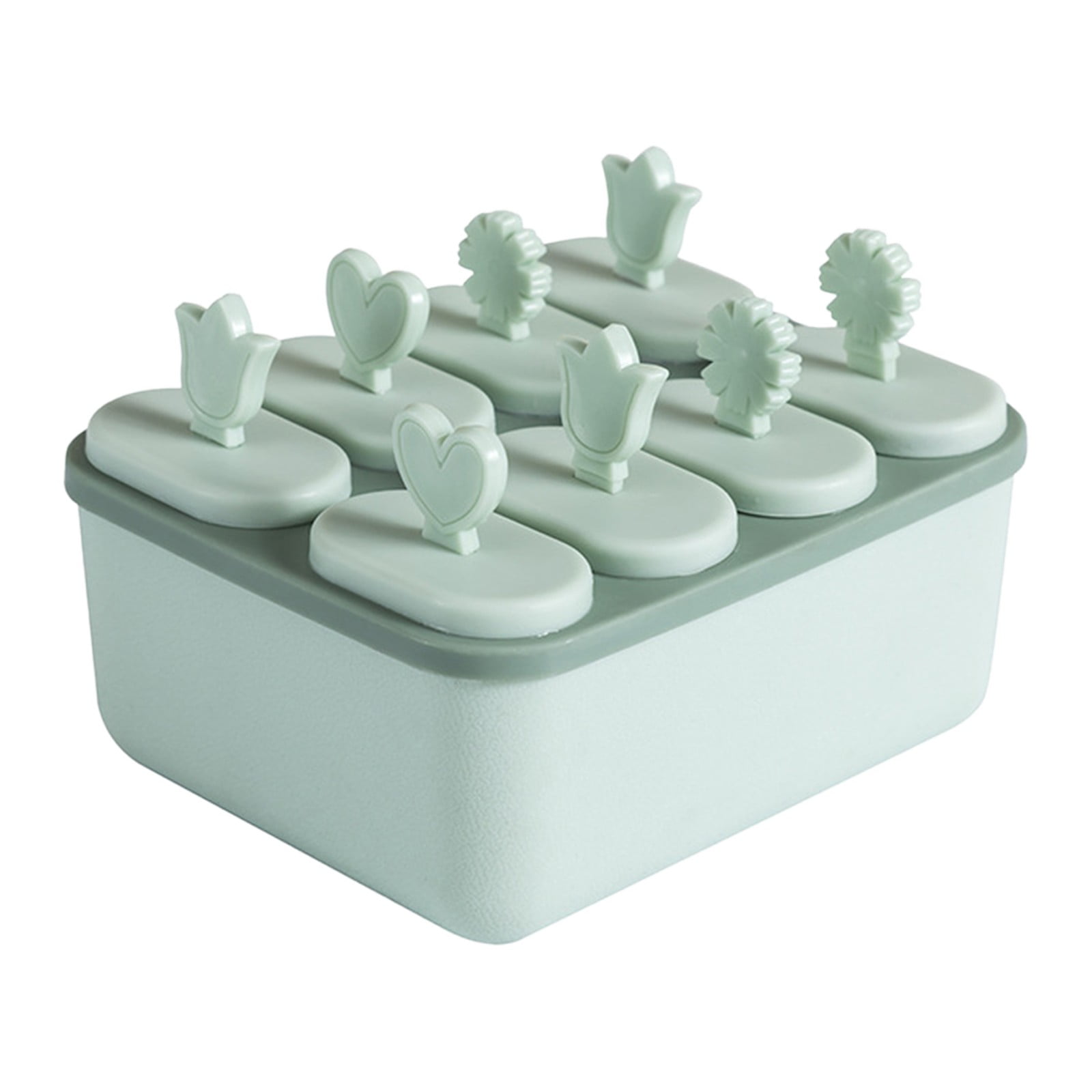 Jiacuix Summer Diy Covered 8 Lattice Popsicle Box Self Made Ice Ice Popsicle