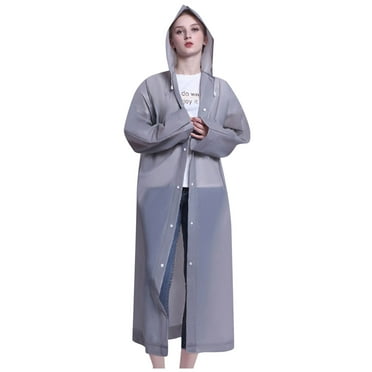 Raincoat, [2 Pack] Portable EVA Rain Jackets Poncho Waterproof Rain ...
