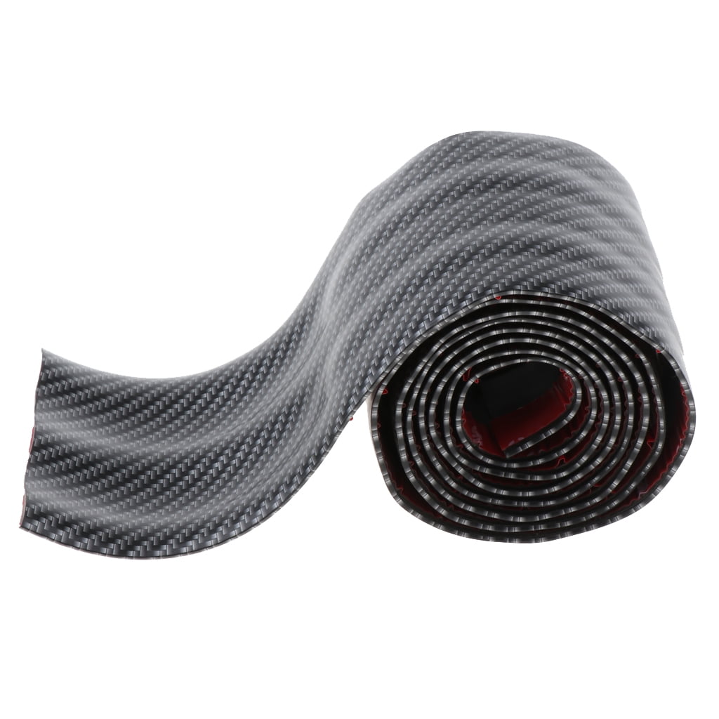 jiaping 10cm Carbon Fiber Car Scuff Plate Door Sill Panel Protector ...