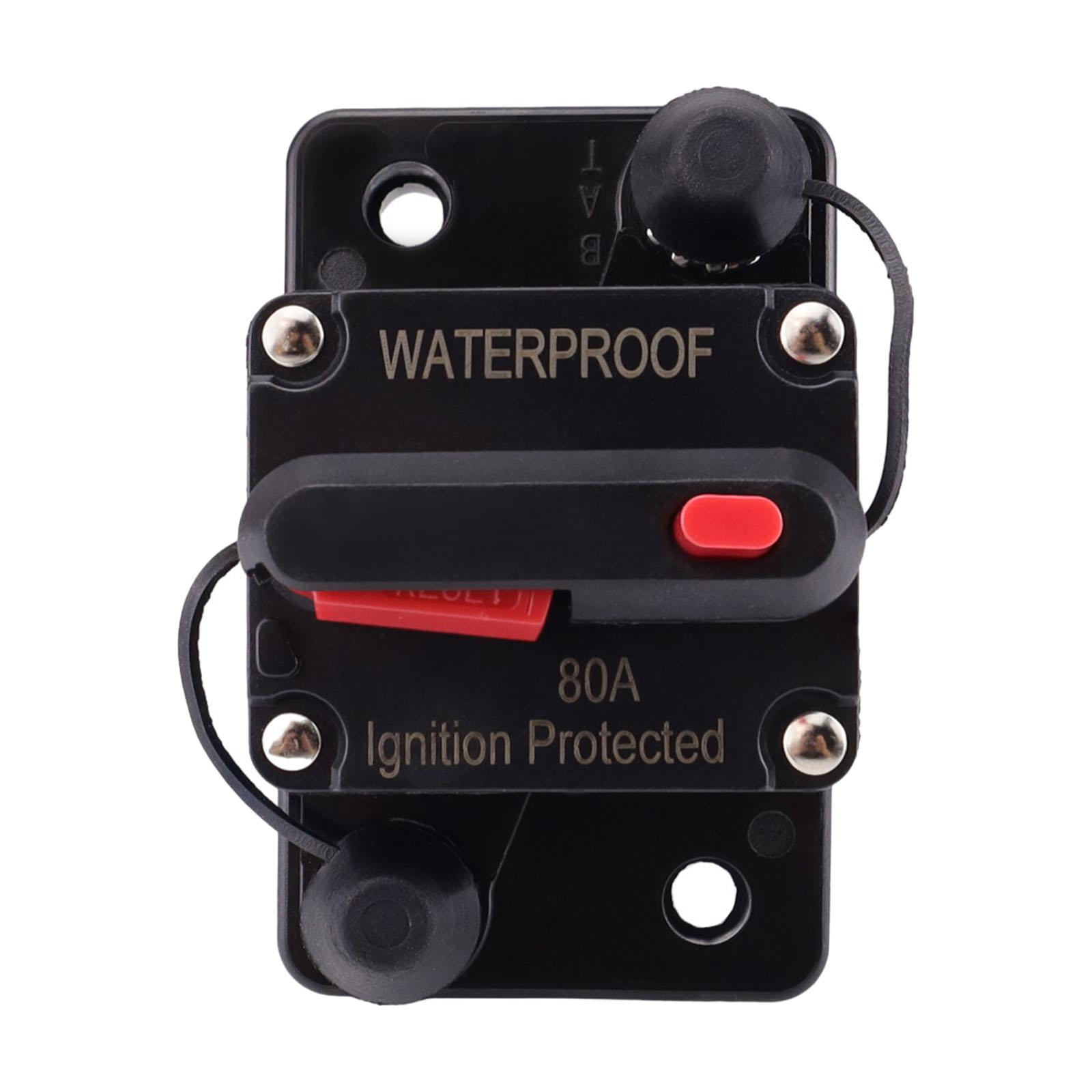 jiaping 12V-48V DC Marine Circuit Breaker with Manual Reset Compact ...