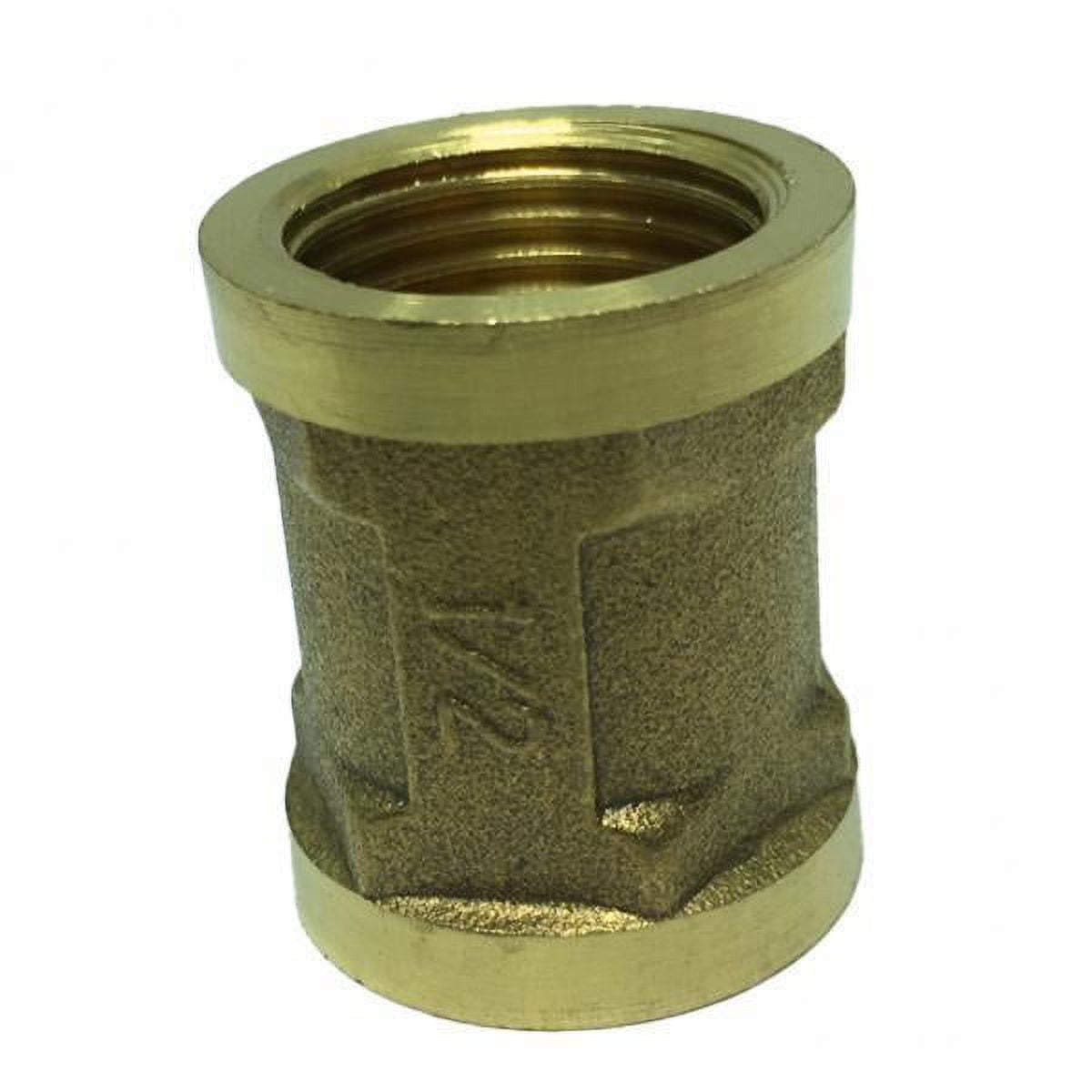 jiaping 2x1 Pc G1/2" Female x G1/2" Female Brass Thread Adapter ...