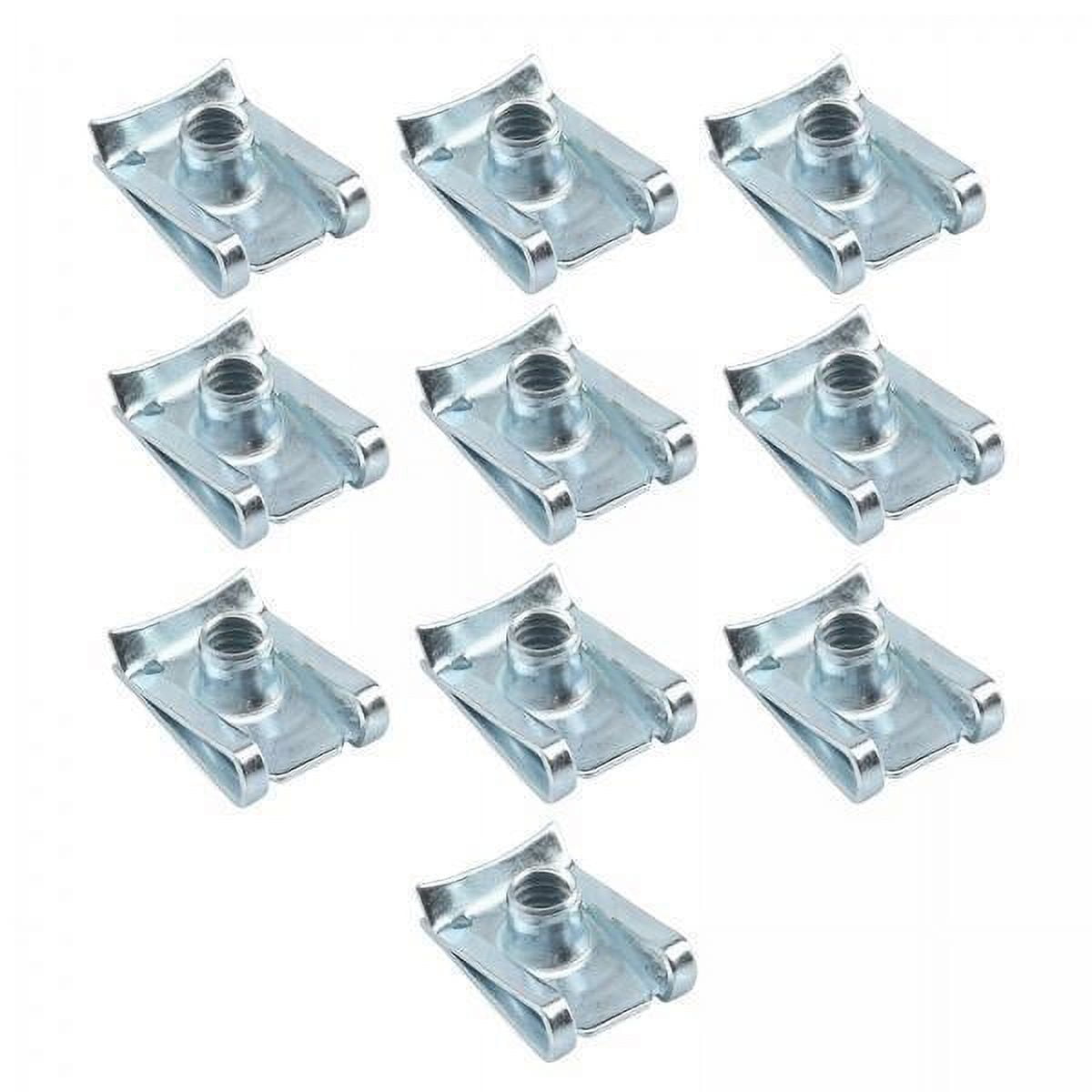 jiaping 2x10 Pieces M6 U Type Clip Nut Assortment Set for Automobile ...