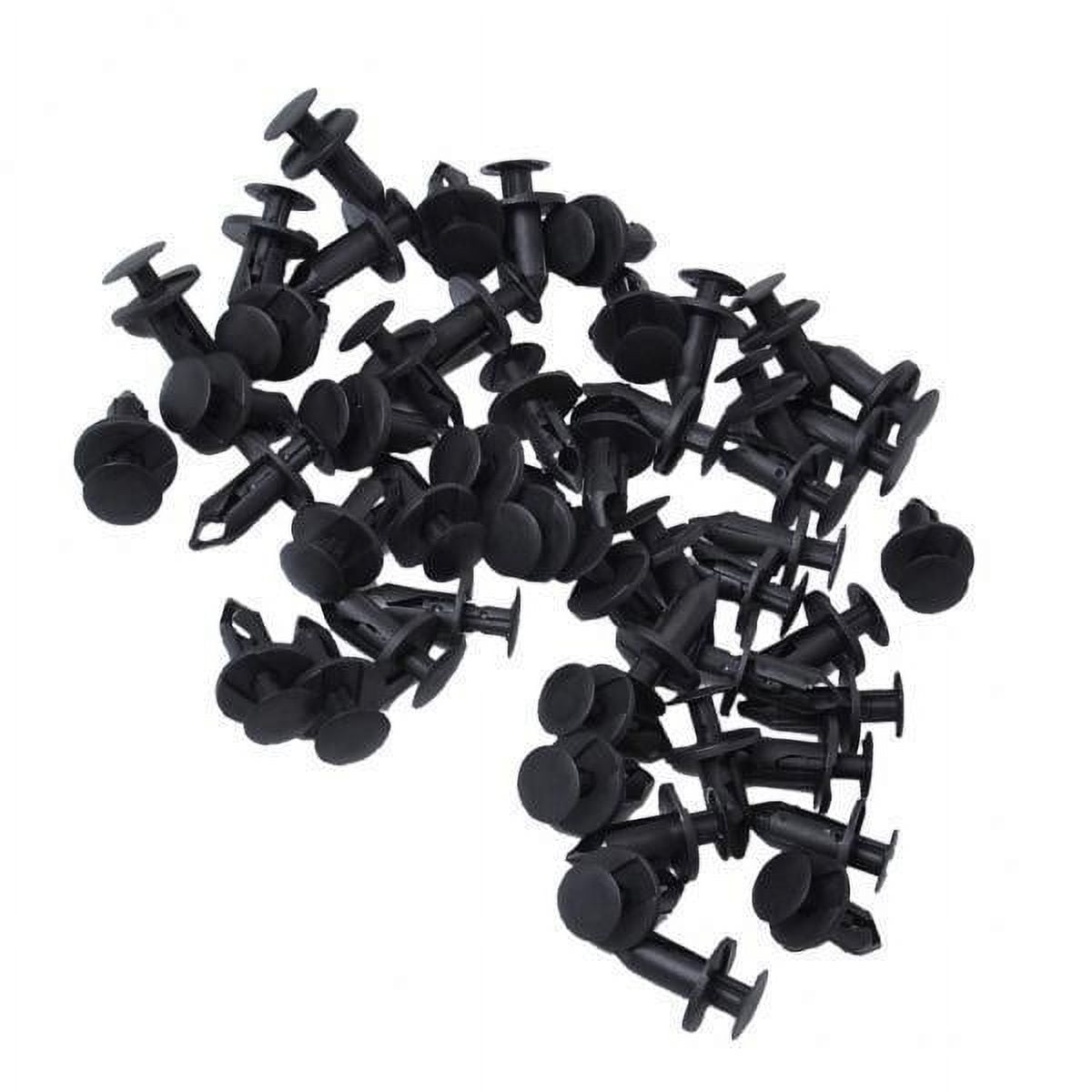 jiaping 2xAuto Car Plastic Push Pin Rivet Fasteners Clip Screwdriver Panel Clip , Black, 4 Pcs ...