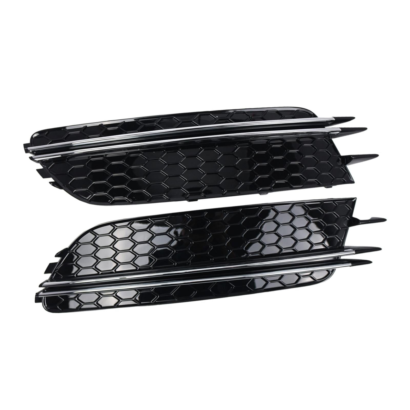 jiaping 4G0807682 Fog Light Bumper Covers Grille Bumper Grid Cover for ...