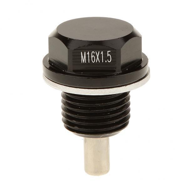 jiaping 5xM16X1.5 Anodized Engine Oil Pan Drain Bolt Plug for Black 5 ...