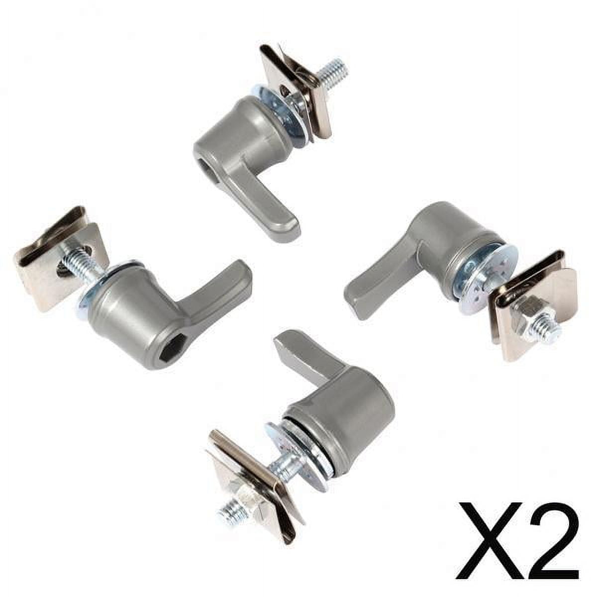 jiaping 8x Saddlebag Lever Lock Bolts Nuts Set for - Walmart.com