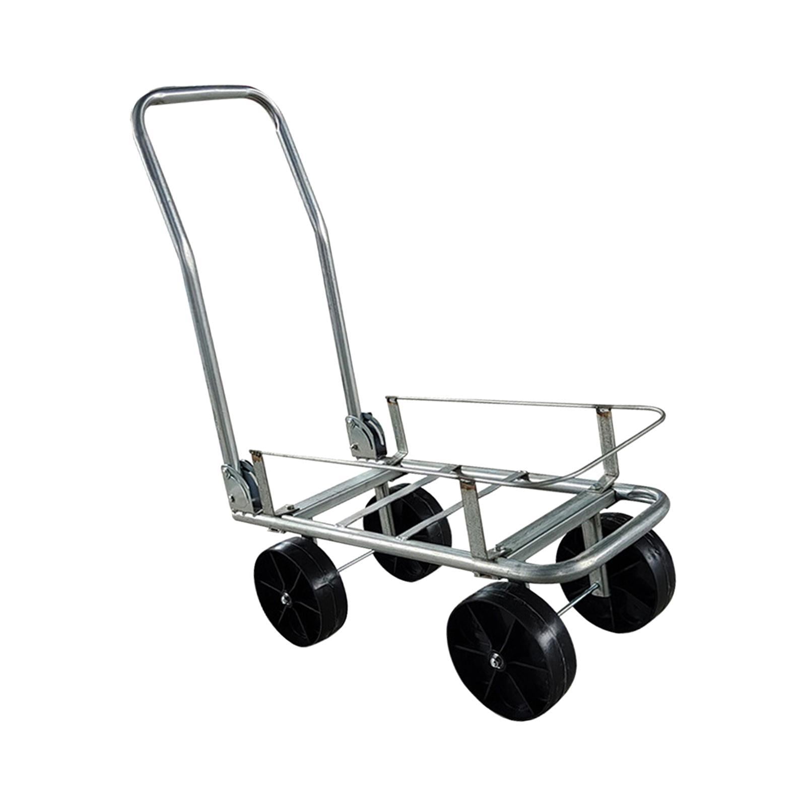 jiaping Folding Hand Cart Dolly Stable Luggage Cart Load Capacity Heavy Dut Utility Cart ...