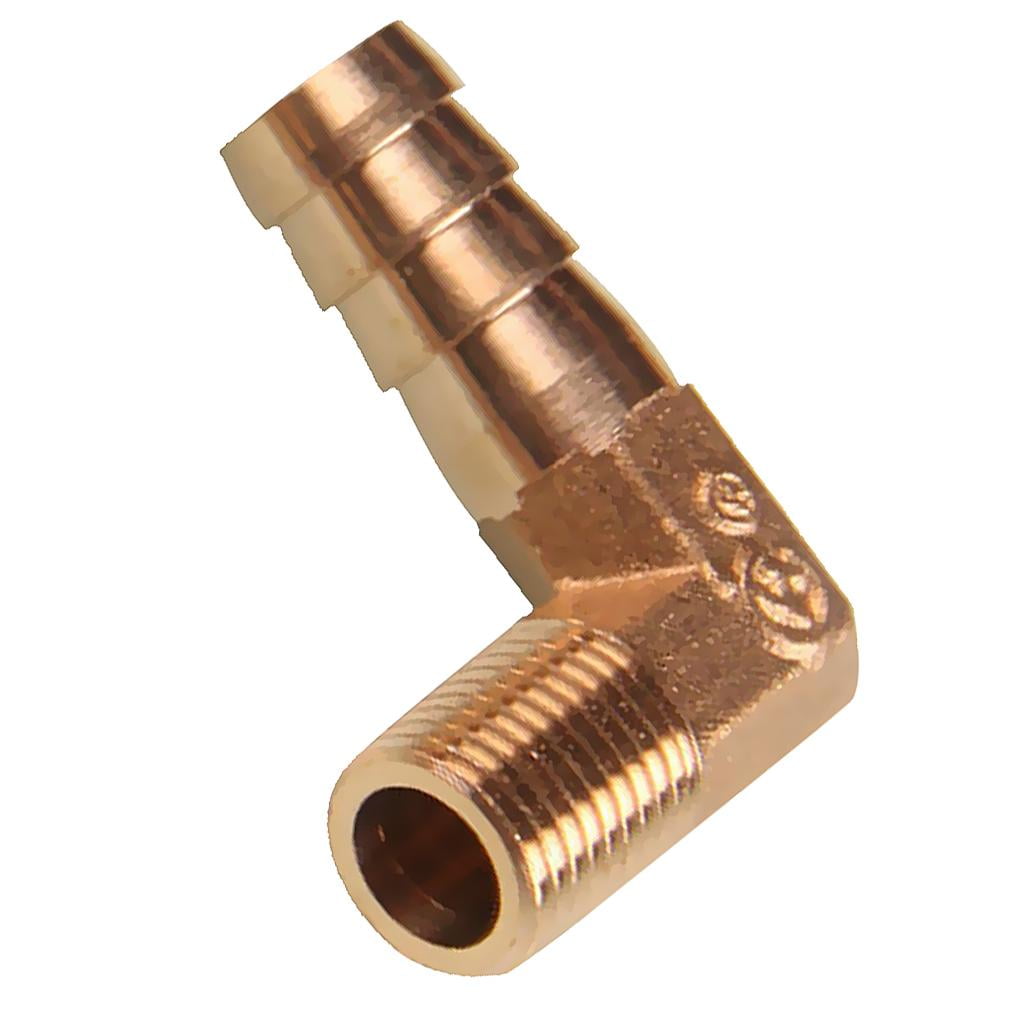jiaping Garden Hose Elbow Connector (90 Degree) Brass Fittings - Solid ...