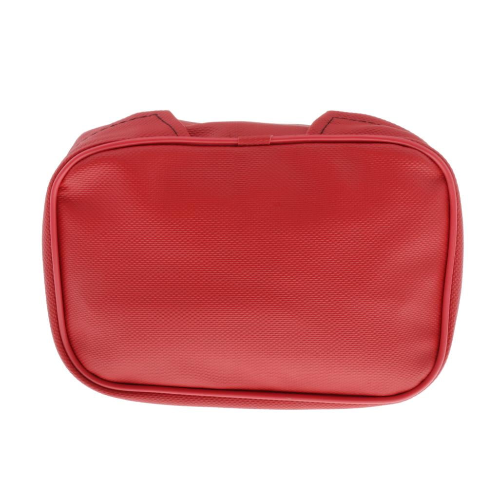 jiaping Motorcycle Leather Tail Bag Red Edge Waterproof Touring Rear ...
