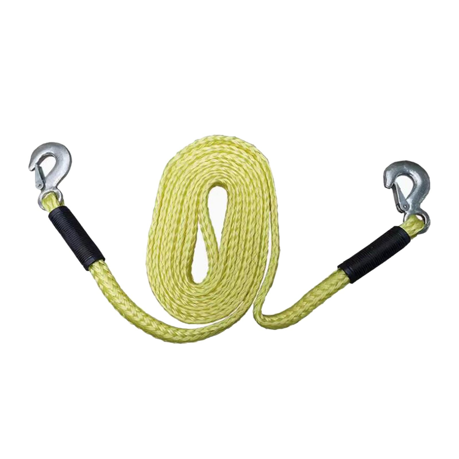 jiaping Tow Strap with Hooks ATV Tow Strap Trailer Rope, Anti Slip ...
