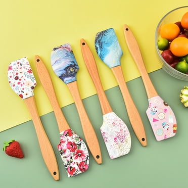 The Pioneer Woman 3-Piece Mini Spatulas with Acacia Wood Handles Set ...