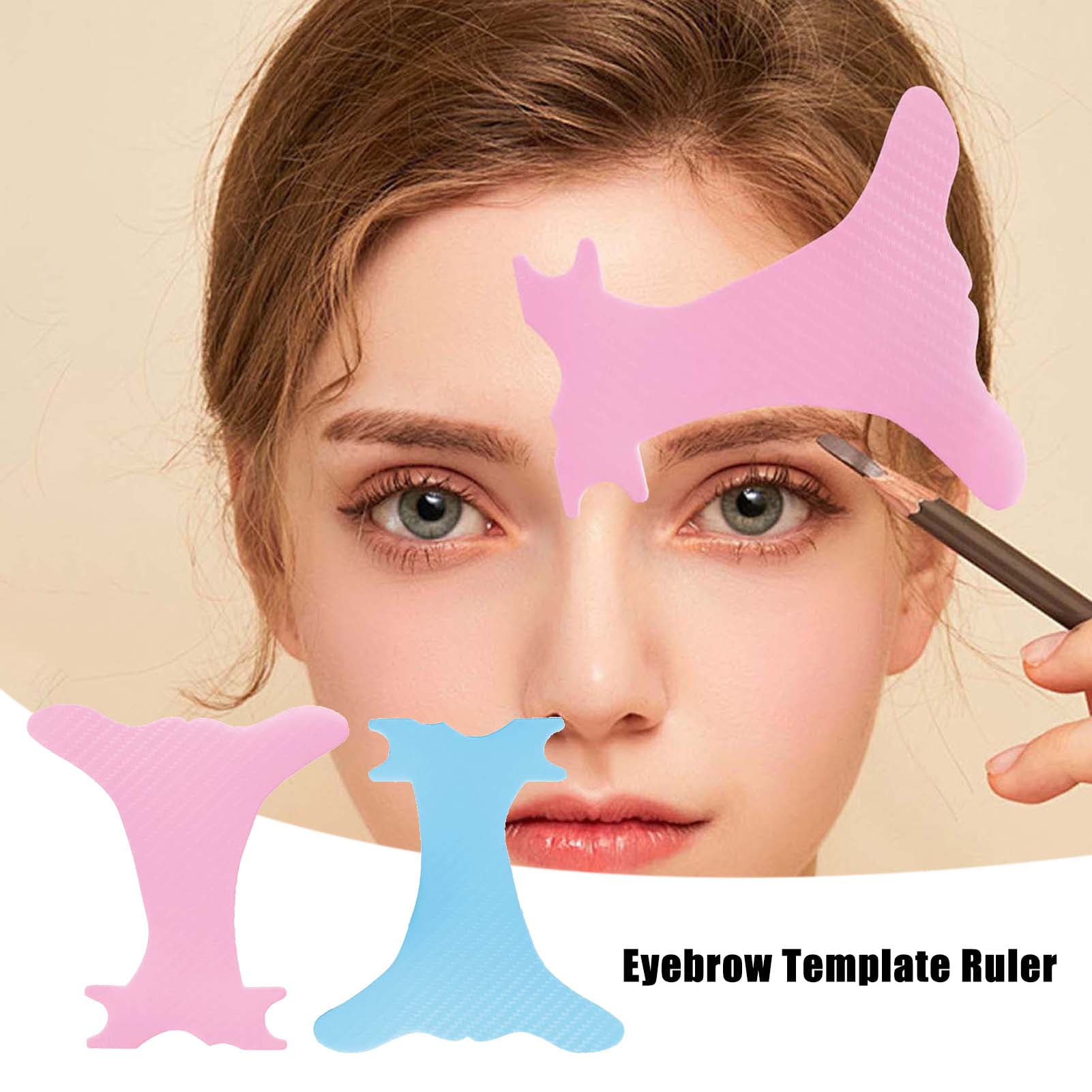 jiaroswwei Cat Shape Eyebrow Template Portable Reusable Brow Shaping ...