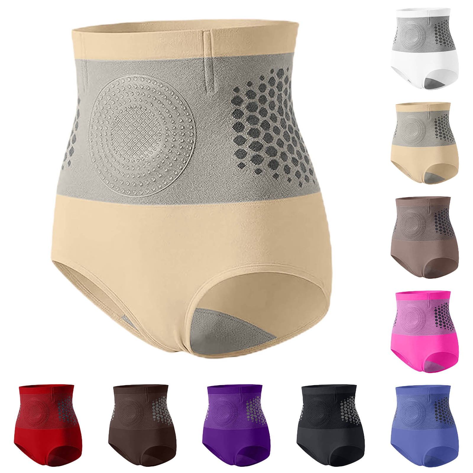 jiaxiM Sculpting Shorts Women 4-in-1 Micro-Particle Thermogenic ...