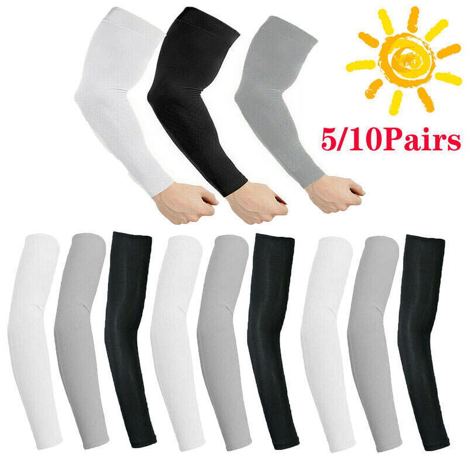 jiayin 2/5/10/20 pairs UV Protection Cooling Arm Sleeves Cover for ...