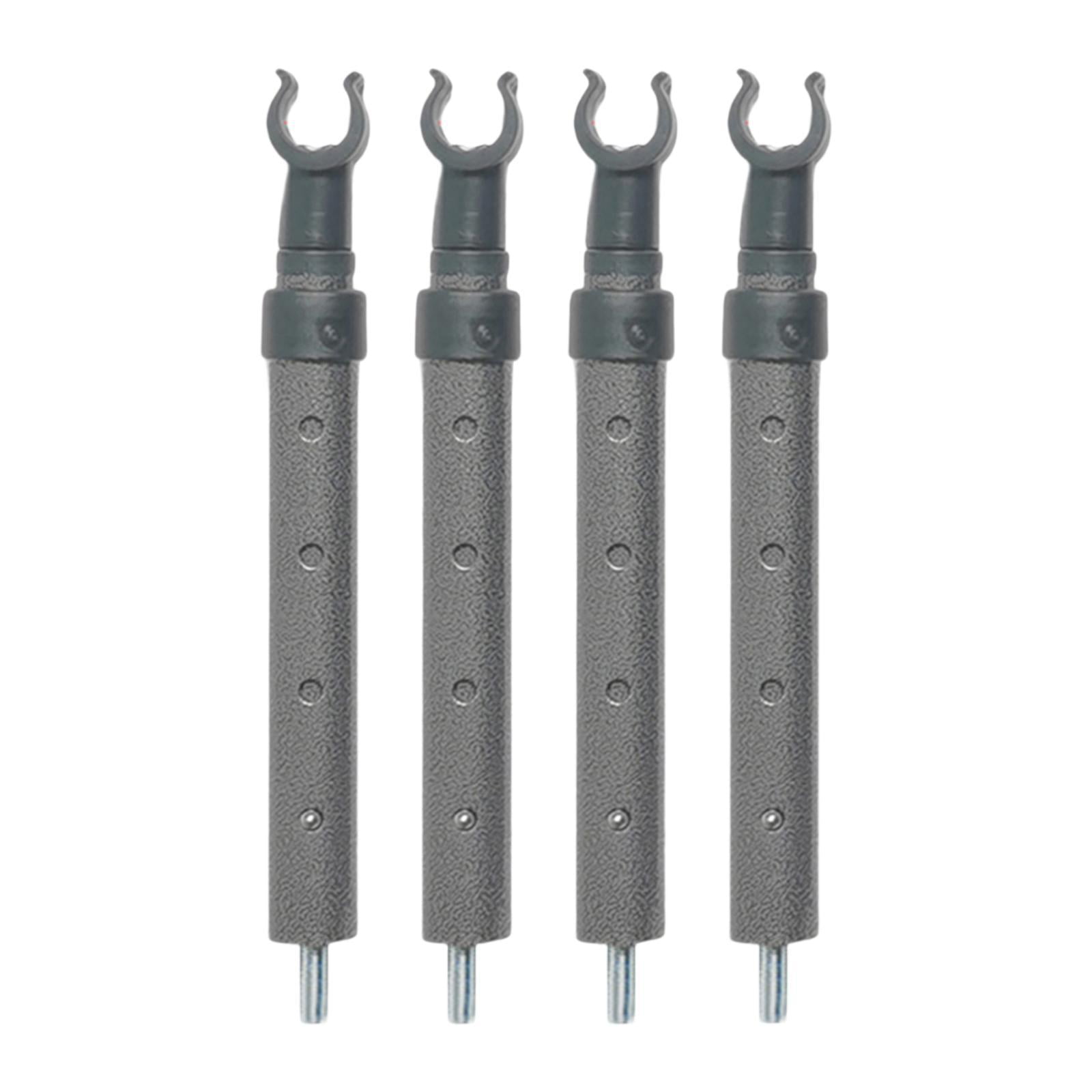 jicheng 4 Pieces Camping Cart Table Support Rod Lifting Rod Detachable ...