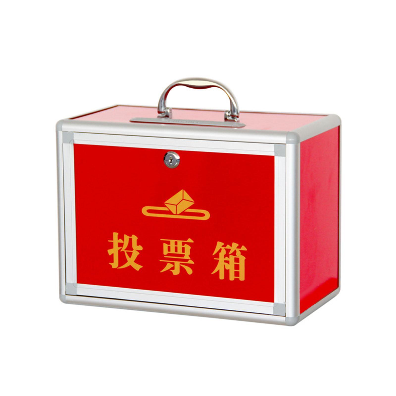 jicheng Ballot Box with Slot Donation Box with Lock for Suggestions ...