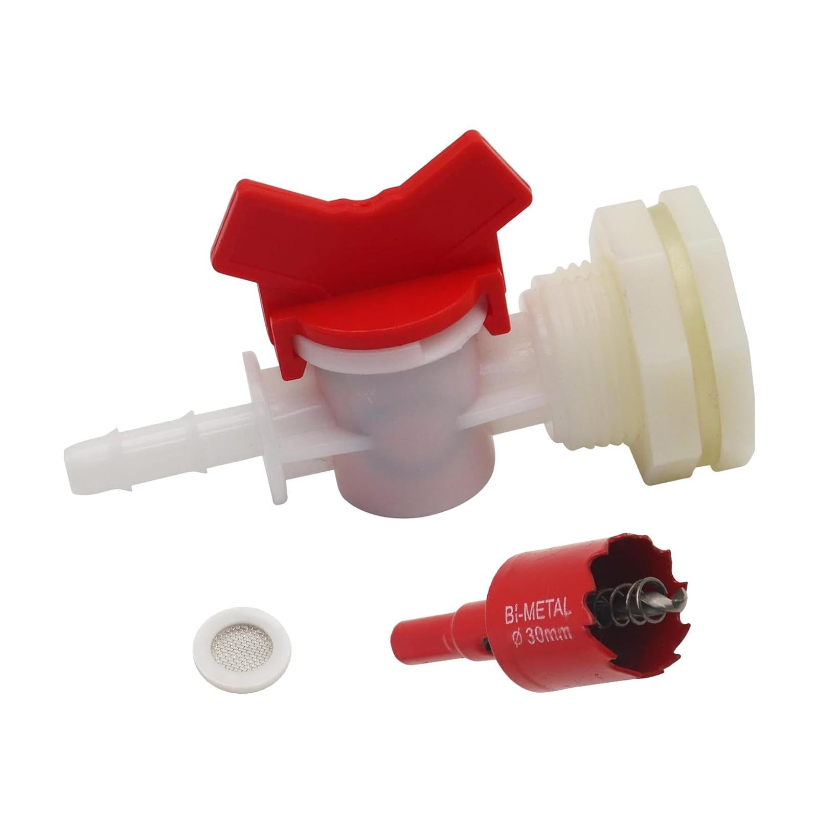 jicheng Bucket Spigot Rain Barrel Fittings for Tubs Pools Water Tanks ...