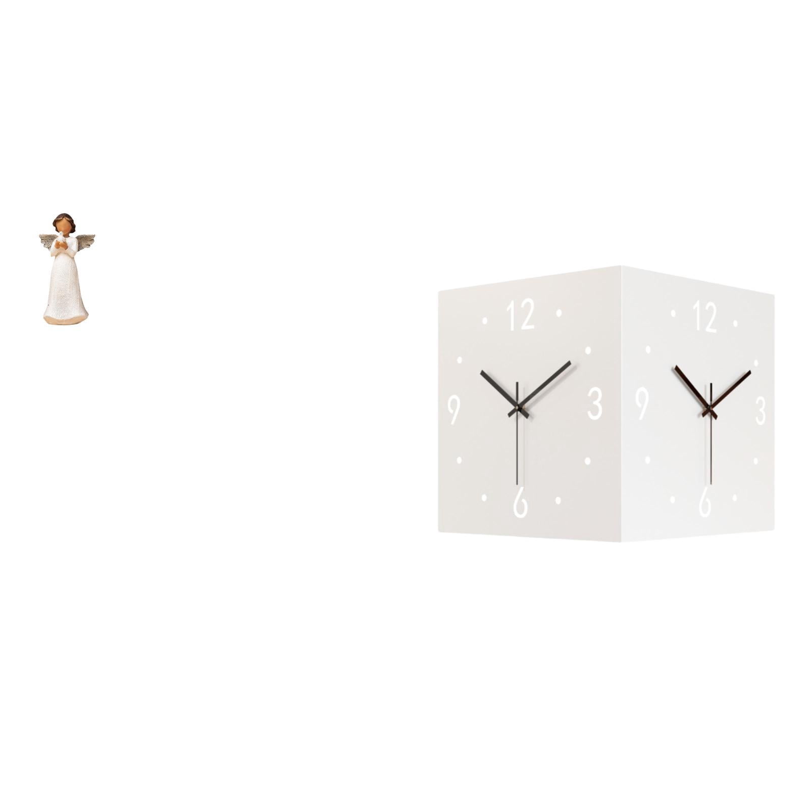 jicheng Cherub Resin Sculpture with Pigeon and Modern Metal Square Wall ...