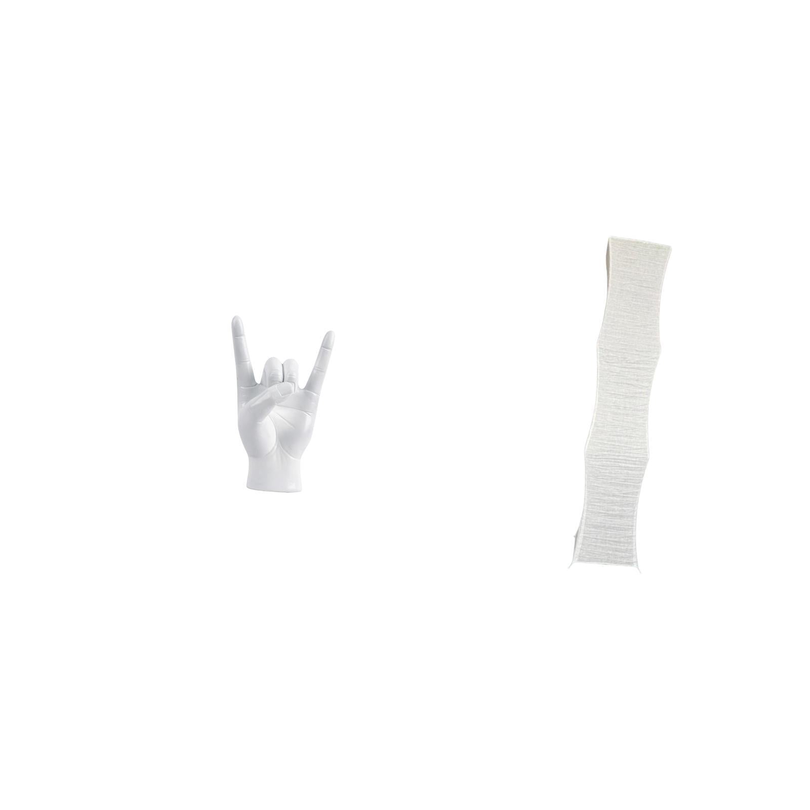jicheng Creative Hand Gesture Sculpture and Cozy Paper Floor Lamp Shade ...