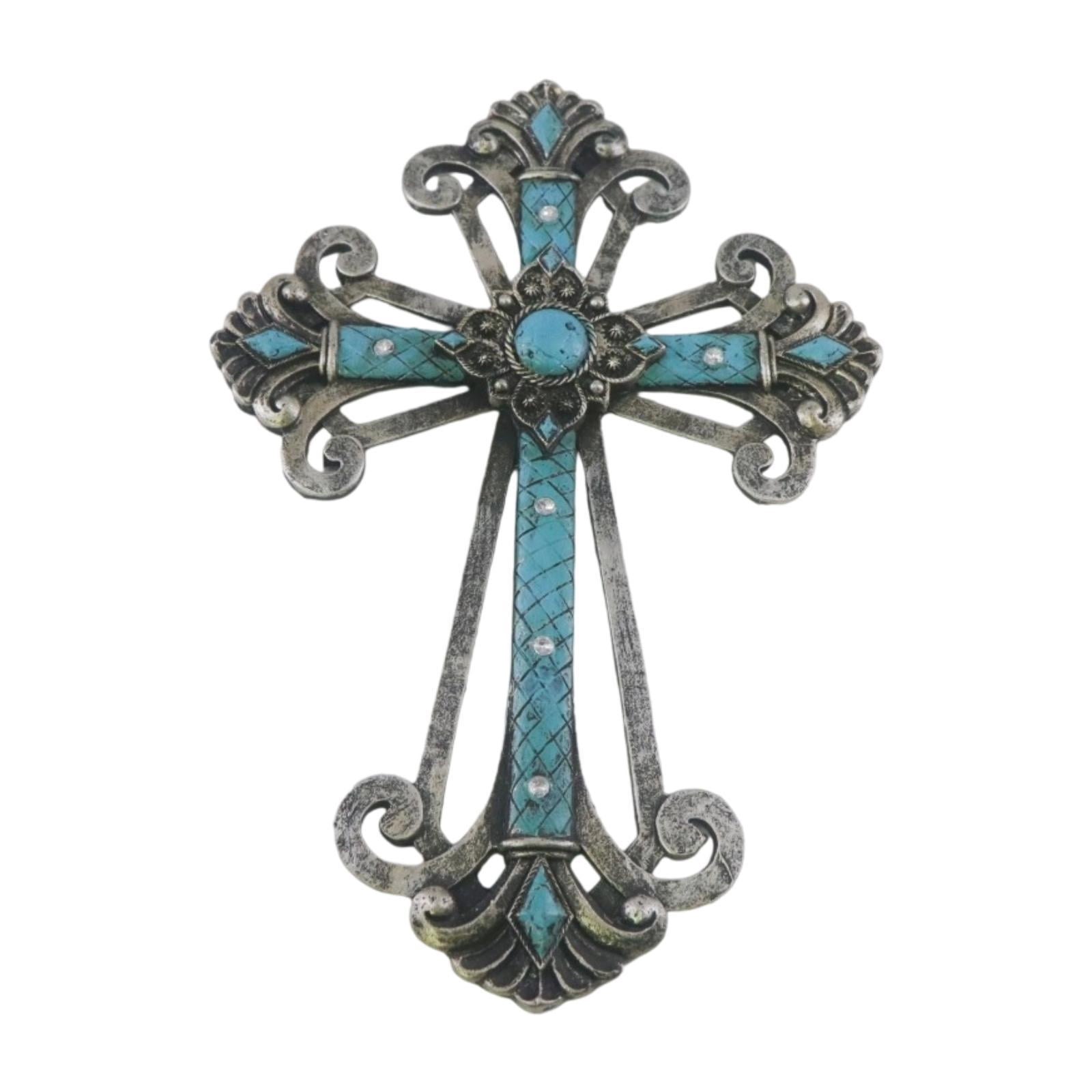 jicheng Crucifix Cross Gifts Decorative Resin Sculpture for Bedroom ...