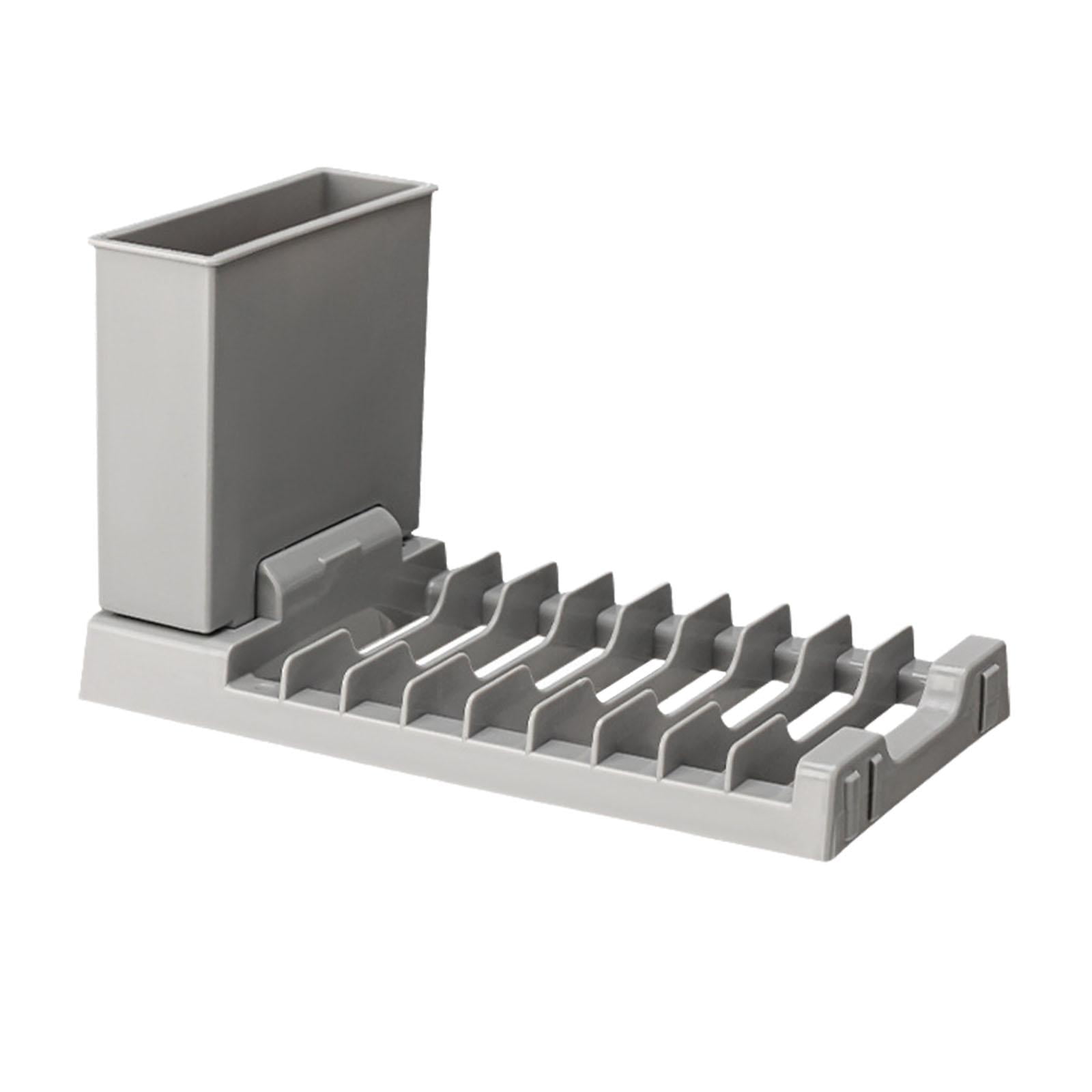 jicheng Dish Drying Rack Cup Holder Kitchen Decor Dish Drainer Rack for ...