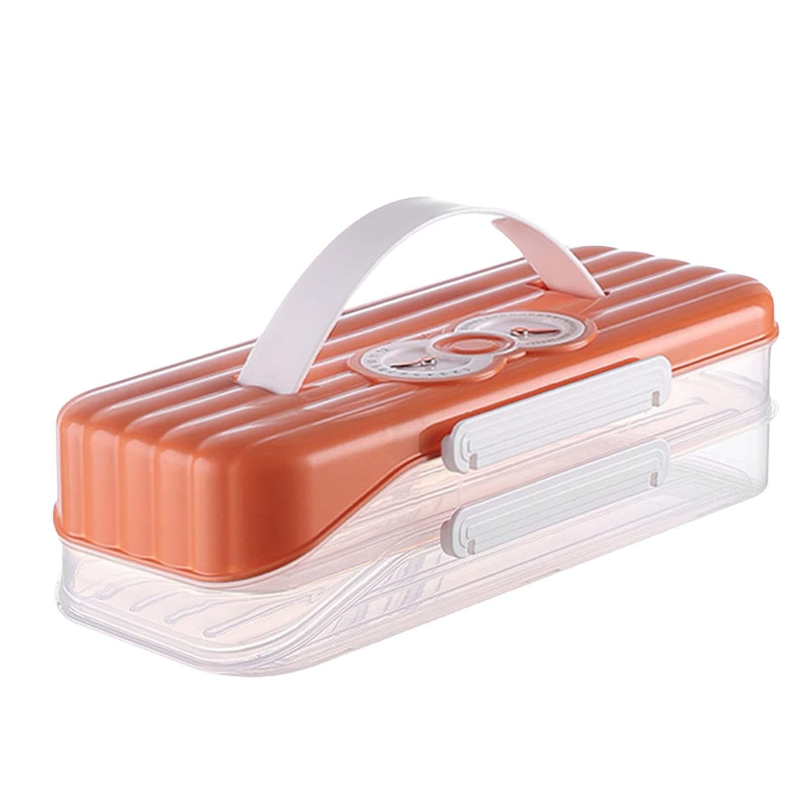 jicheng Donuts Box Food Storage Container Compact Versatile Large ...