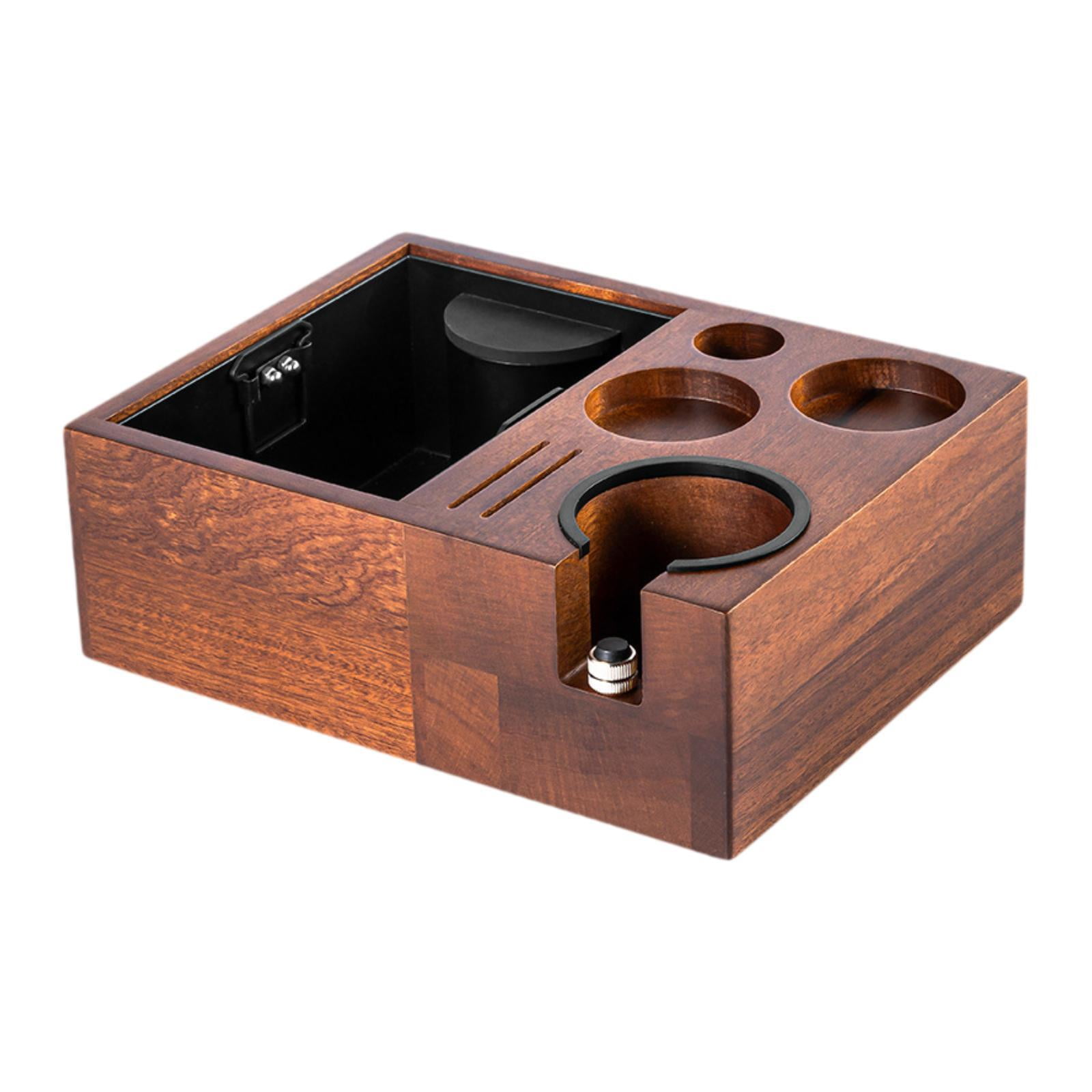 jicheng Espresso Tamping Station Coffee Tamper Stand and Portafilter ...