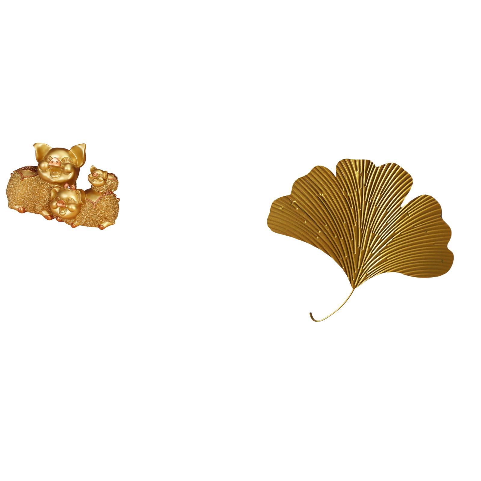 jicheng Fortunate Ginkgo Animal Resin Sculpture Modern Collectible ...