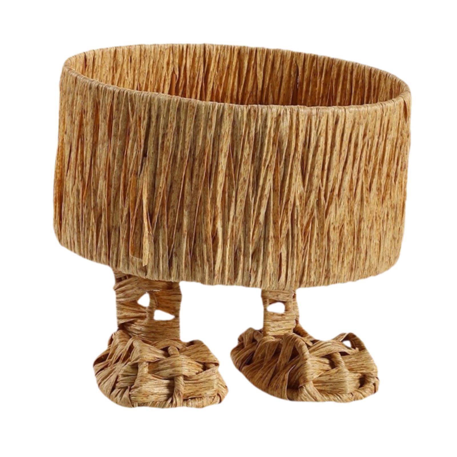 jicheng Fruit Bowl 9.5 inch Fruit Basket for Table Centerpiece ...