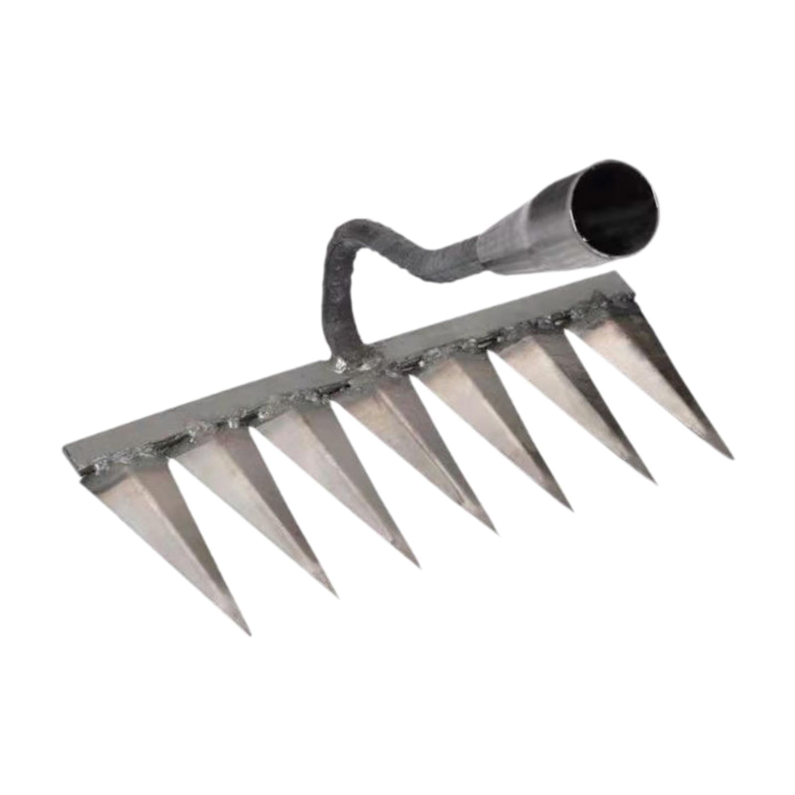 jicheng Garden Hand Rake Agricultural Garden Hoe for Loosening Farming ...