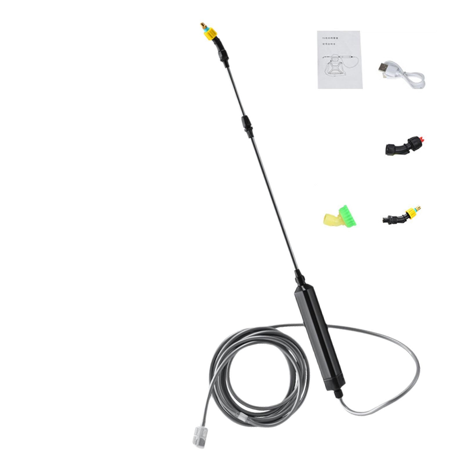 jicheng Garden Sprayer with Telescopic Mister Sprayer for Lawn Weeds ...