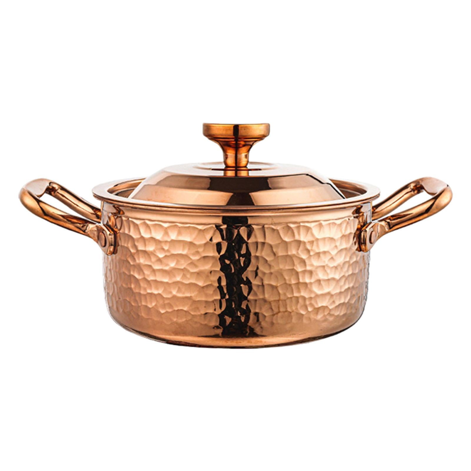 jicheng Hammered Hot Pot Practical Ramen Pot Shabu Shabu Pot for Home ...