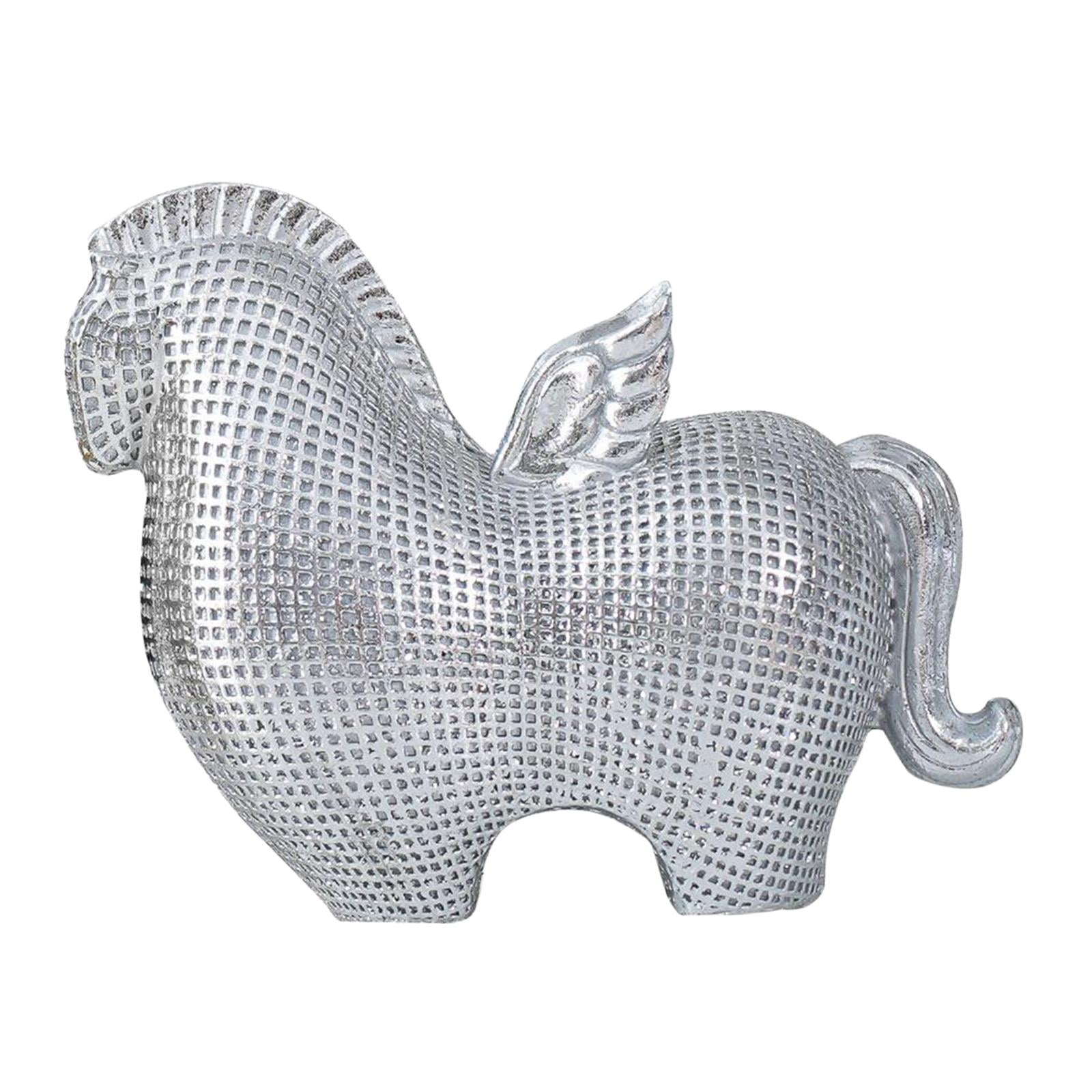 jicheng Horse Statue Desk Decoration Unique Feng Shui Decor for Dorm ...