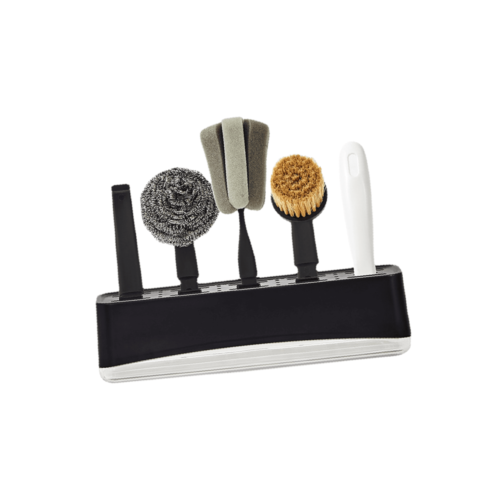 jicheng Kitchen Cleaning Brush Dish Brushes with Handle Dish Scrubber ...