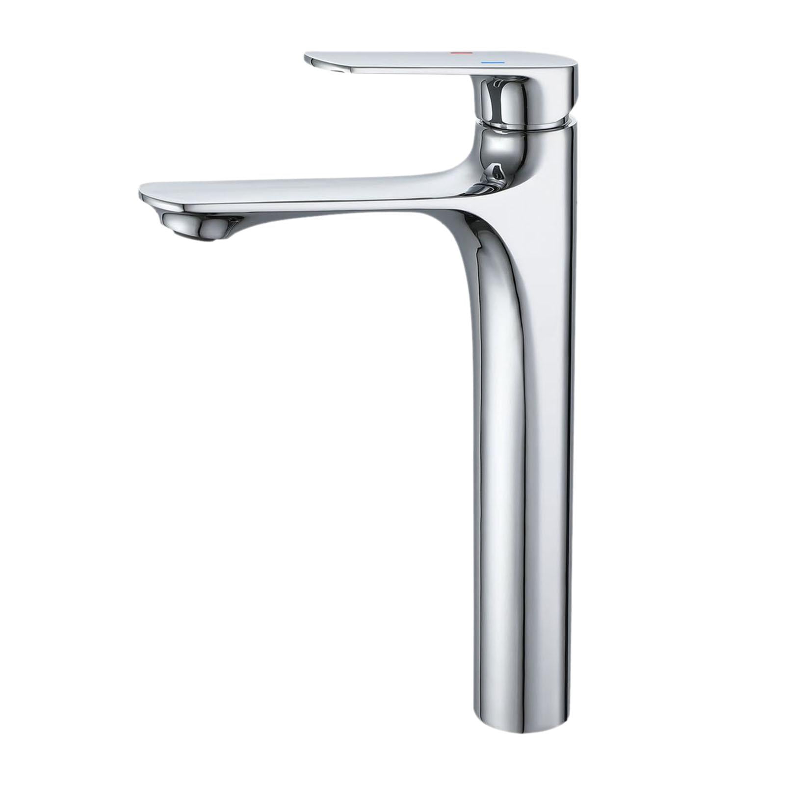 jicheng Kitchen Sink Faucet Hot Cold Single Handle Restaurant Cafe Face ...
