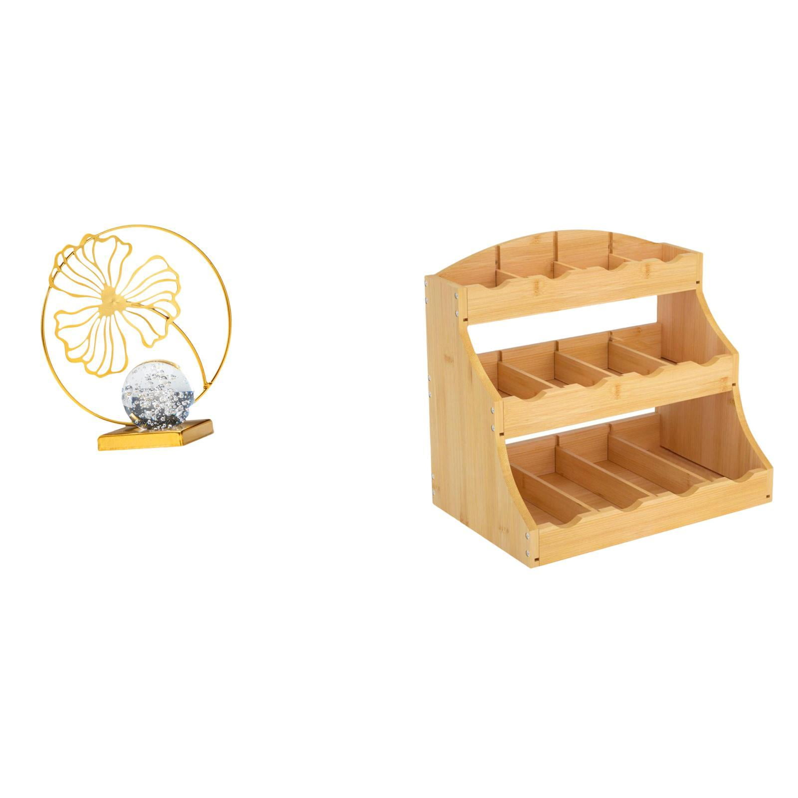 jicheng Leaf Statue Iron Figurine Organizer Decorative Birthday Gift ...