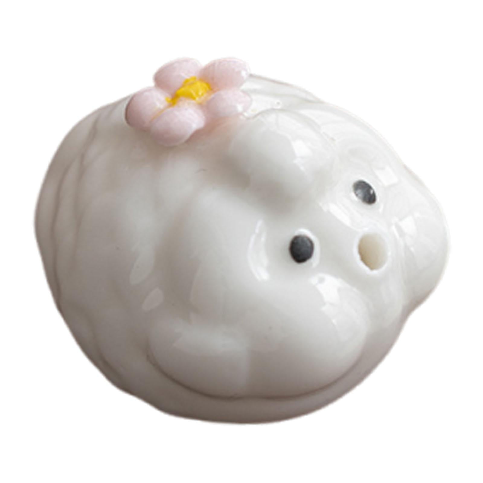 jicheng Mini Fish Statue Incense Stick Holder Aroma Ornament for Indoor ...