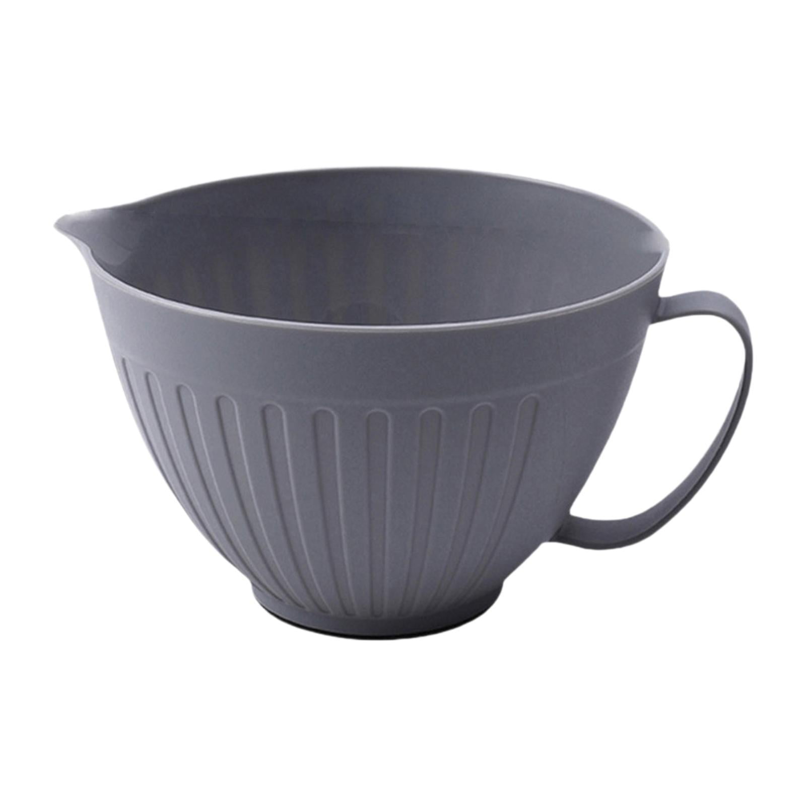 jicheng Mixing Bowl Baking Accessory Long Handle Serving Bowl for Soup ...