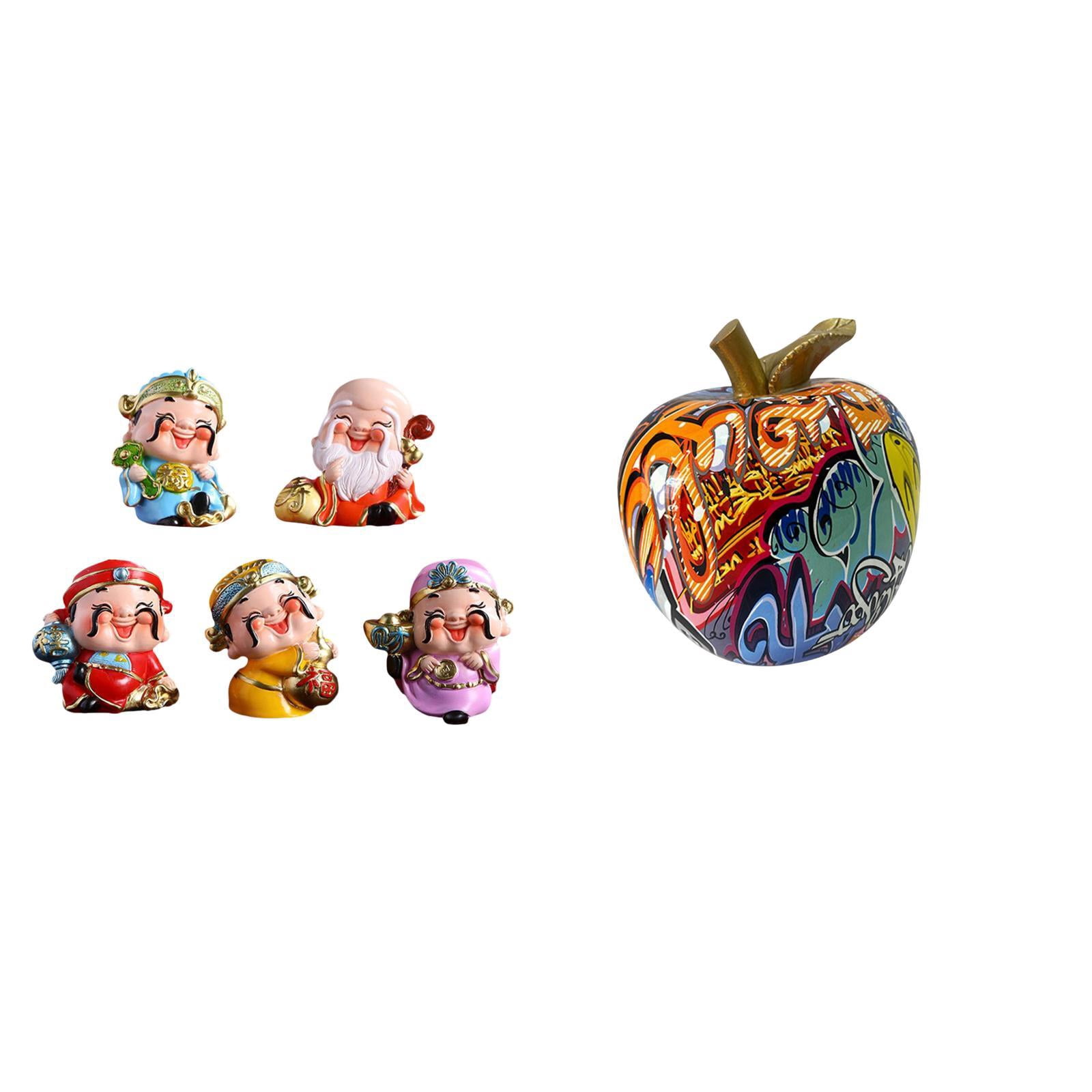 jicheng Nordic God of Fortune Figurines Tabletop Sculpture Resin Statue ...