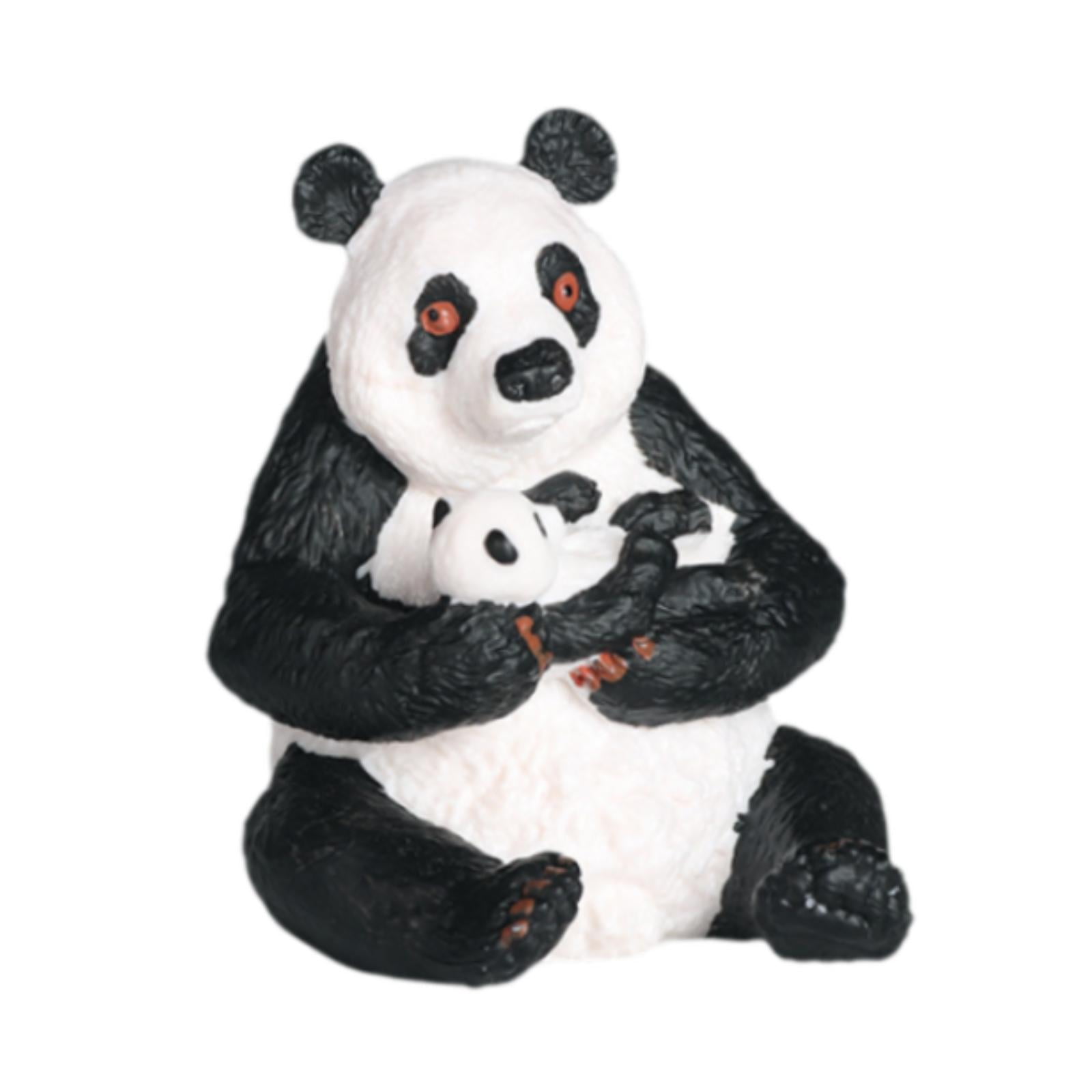 jicheng Panda Statue Gift Decorative Artwork Animal Sculpture for ...